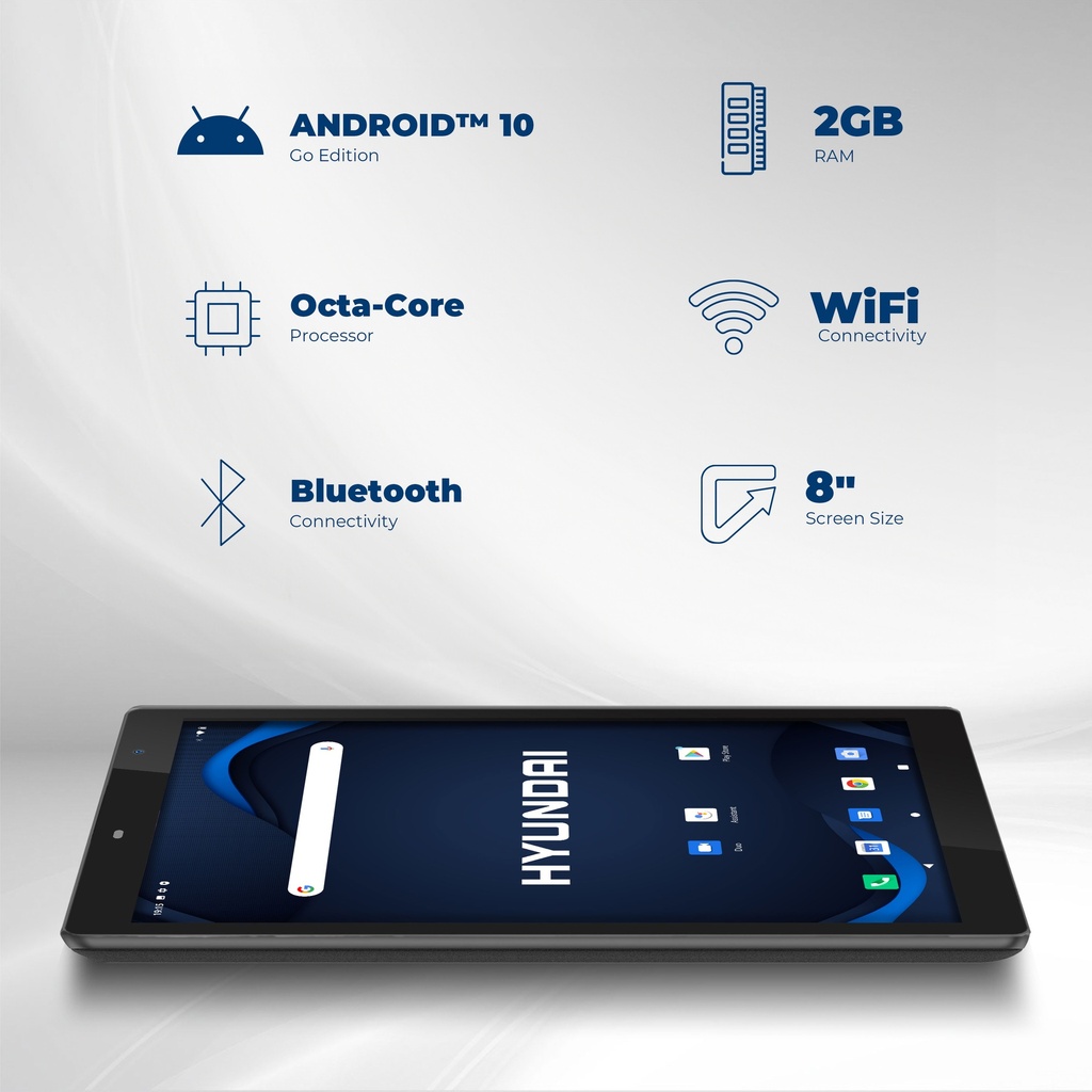 HYUNDAI Hytab Plus 8LB1 8" Tablet - Quad-Core | 2GB | 32GB | LTE ...