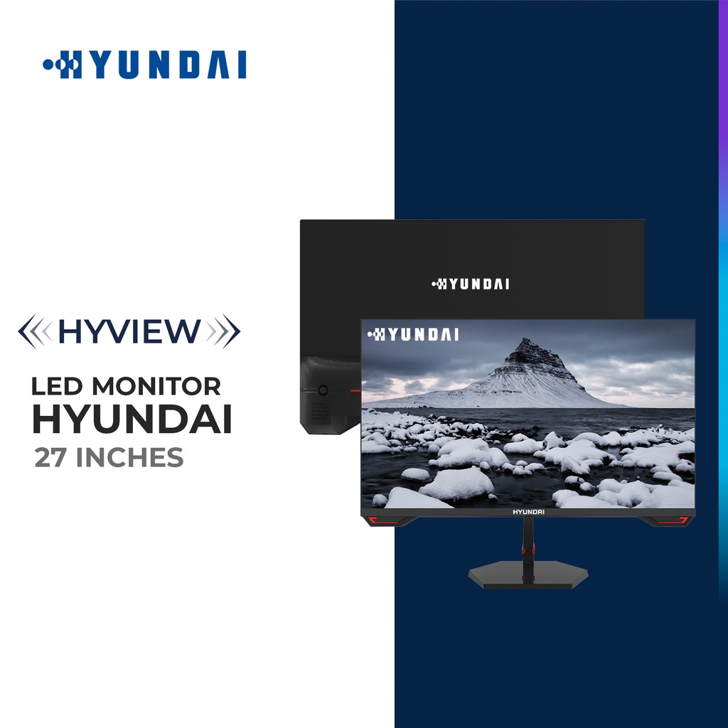 Hyundai Hy View 27" Gaming Monitor | 180Hz | Black | Hyundai Technology USA