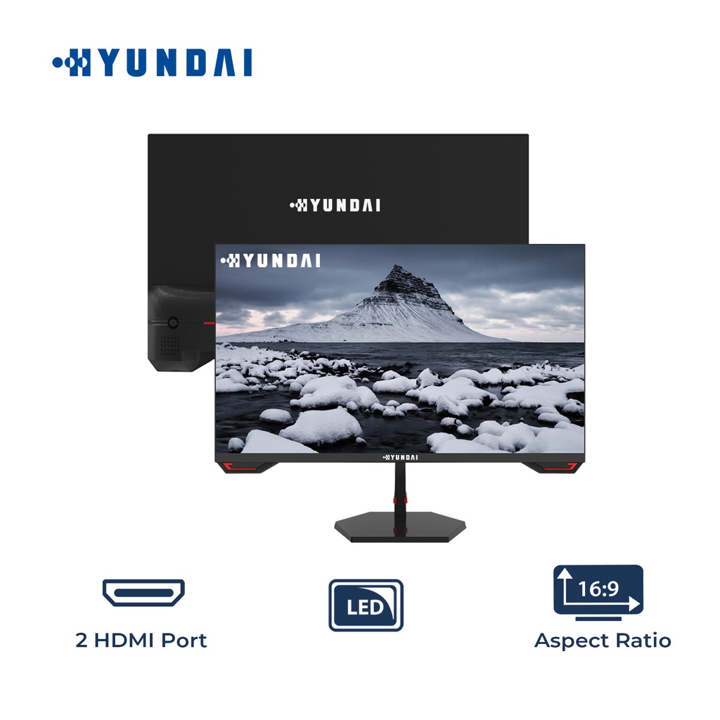 Hyundai Hy View 27" Gaming Monitor | 180Hz | Black | Hyundai Technology USA