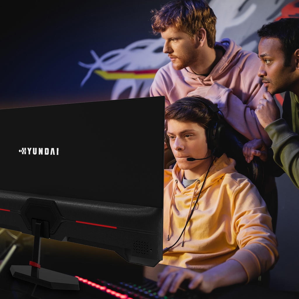 Hyundai Hy View 27" Gaming Monitor | 180Hz | Black | Hyundai Technology USA